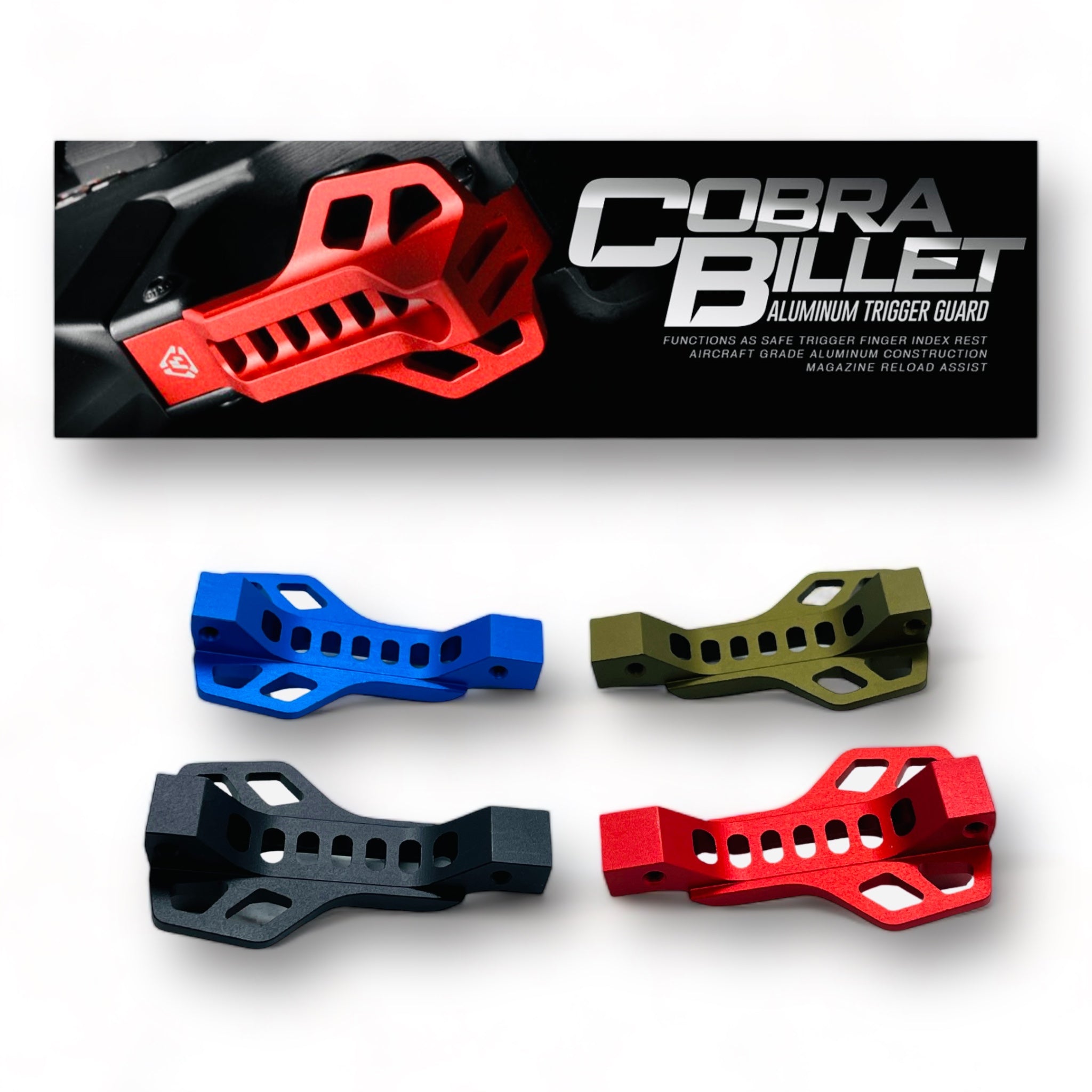 SI Cobra Custom Trigger Guard for AEG or GBBR M4 Gel Blasters – VIPERTAC