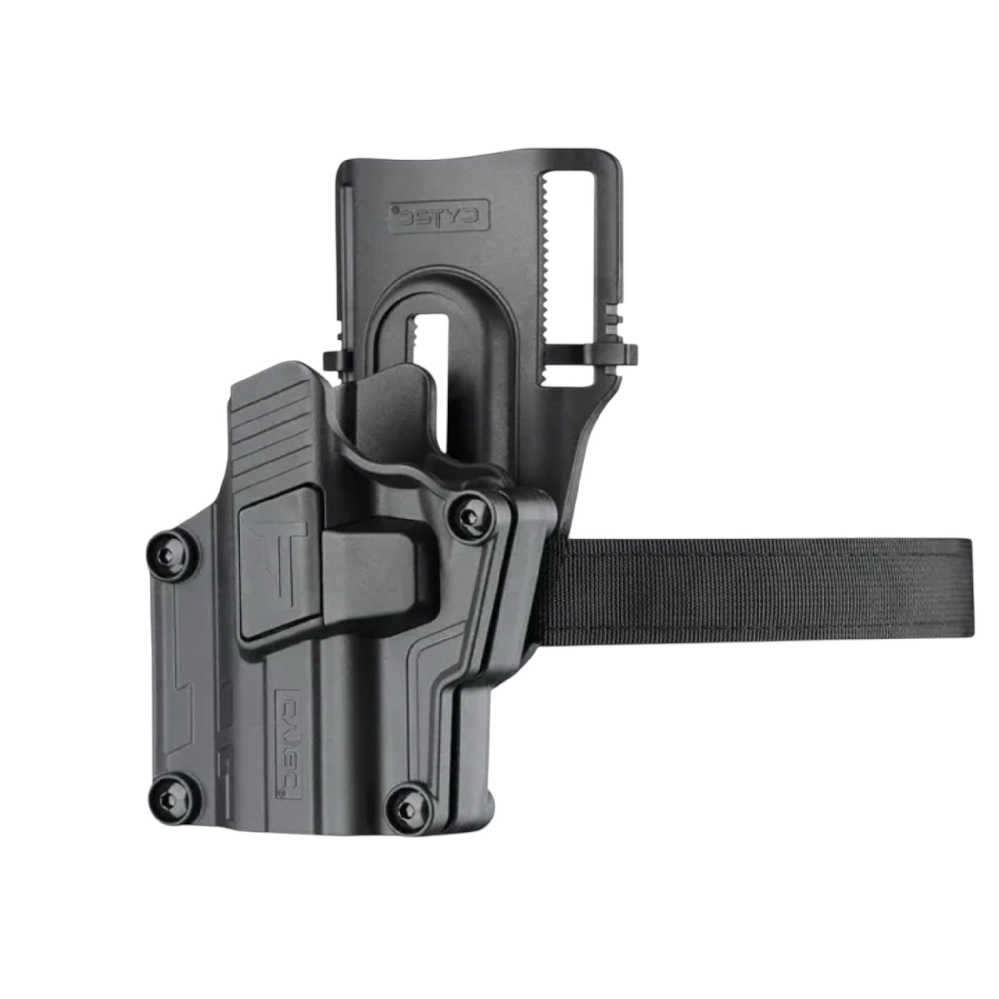 Cytac Mega-Fit Gen 2 Universal Holster with Low Ride Belt Loop Holder ...