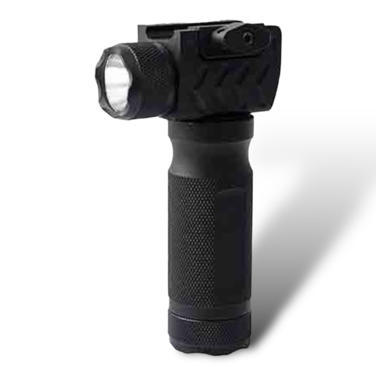 UTG Tactical Vertical Full Metal Foregrip with Integrated Flashlight ...
