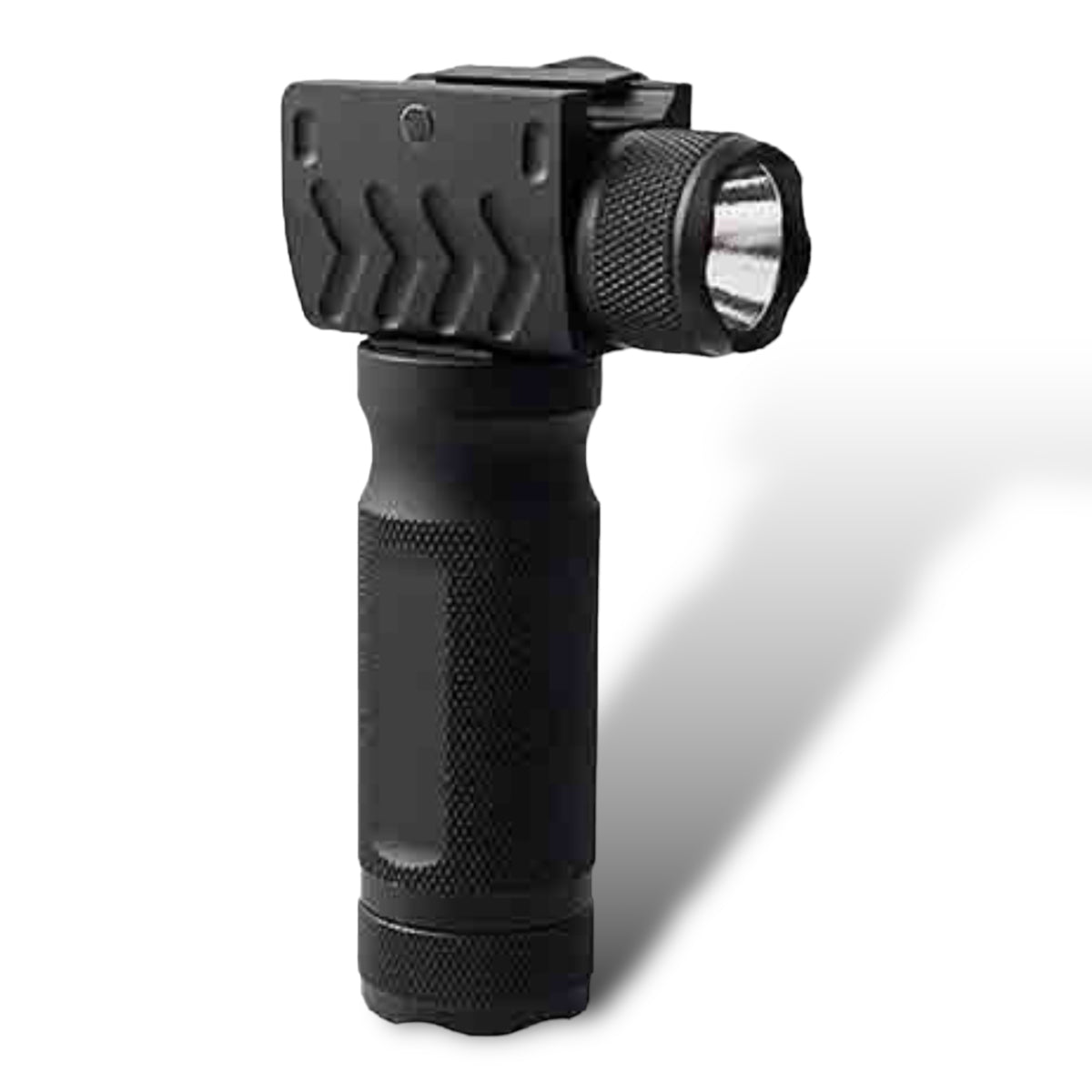 UTG Tactical Vertical Full Metal Foregrip with Integrated Flashlight ...