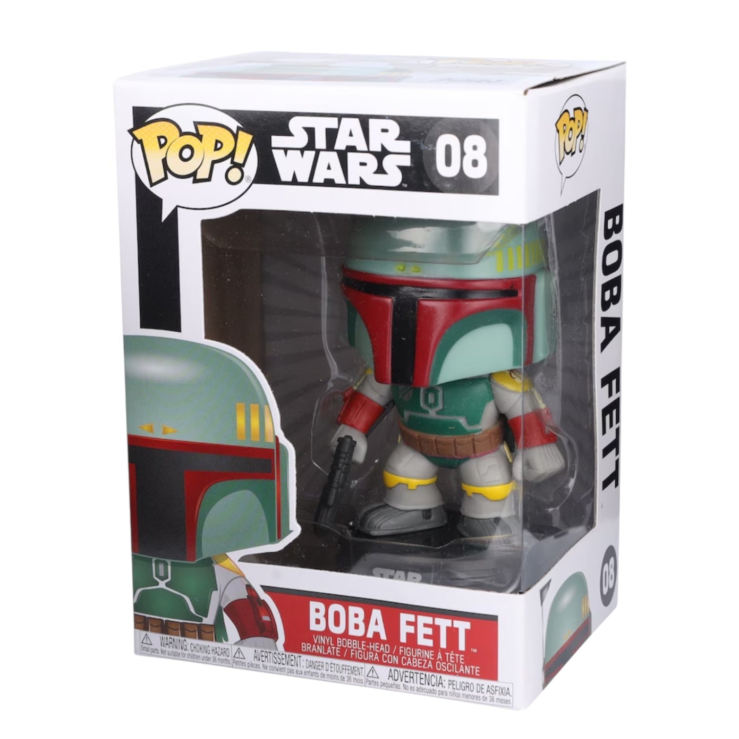 Star Wars Boba Fett #08 Funko Pop Vinyl Figure – VIPERTAC
