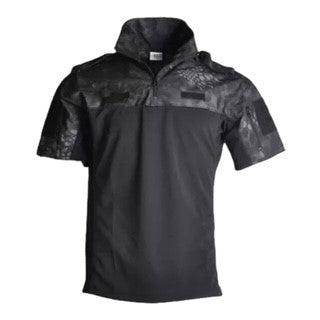 Short Sleeve Military Tactical Shirt - Black Python Kryptek – VIPERTAC
