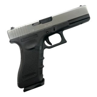 WE Tech G Series Glock 17 Silver Slide Gen 3 GBB Gel Blaster Pistol (W ...