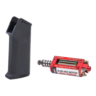 ARES Amoeba Slim Pistol Grip & High Torque Slim AEG Motor set – VIPERTAC